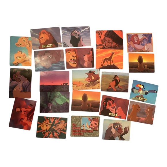 Disney | Toys | Trading Cards Disneys The Lion King Vintage 994 | Poshmark